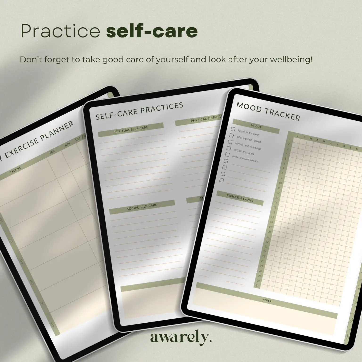 Simple 2025 Digital Planner for Your iPad